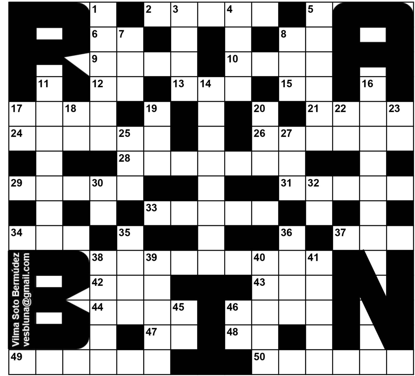 Crucigrama: Robert Rabin - Claridad
