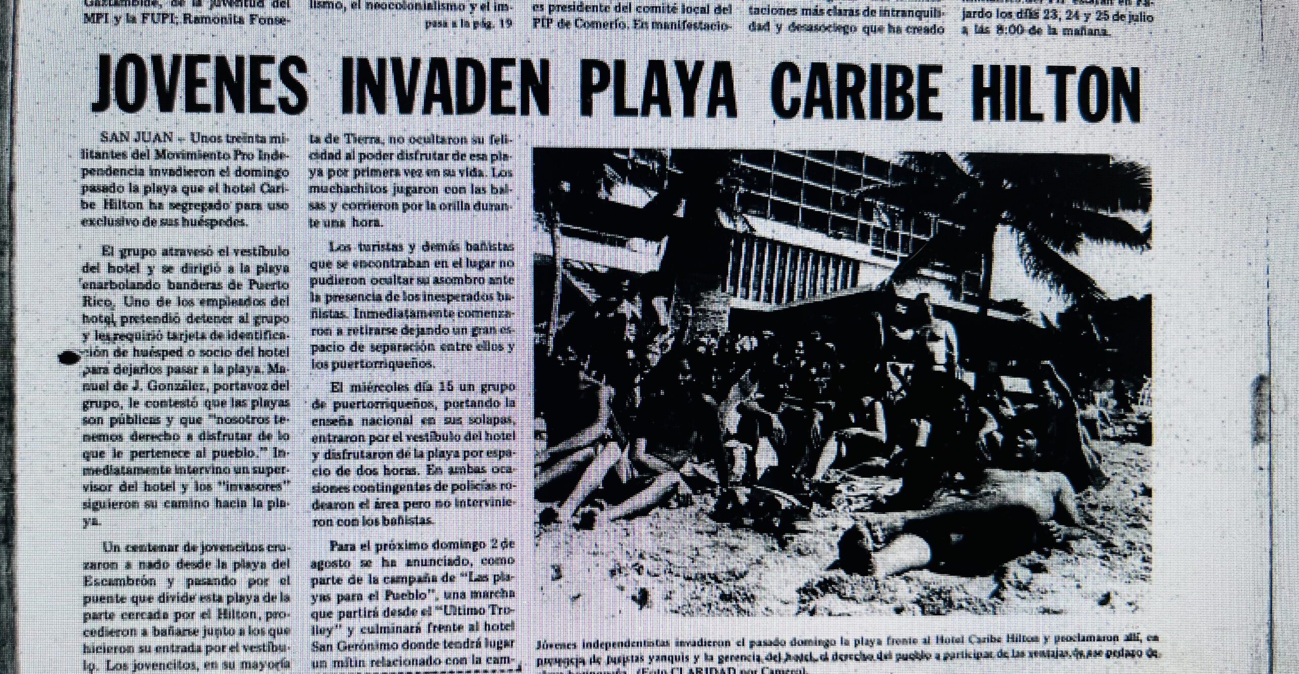 Sigue el despojo en San Juan y el Escambrón - Claridad