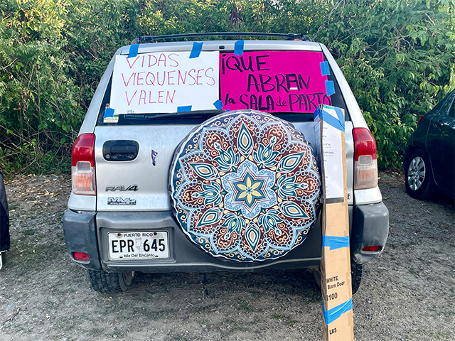 Vieques: con rostro joven y de mujer celebra la gesta de una lucha ...