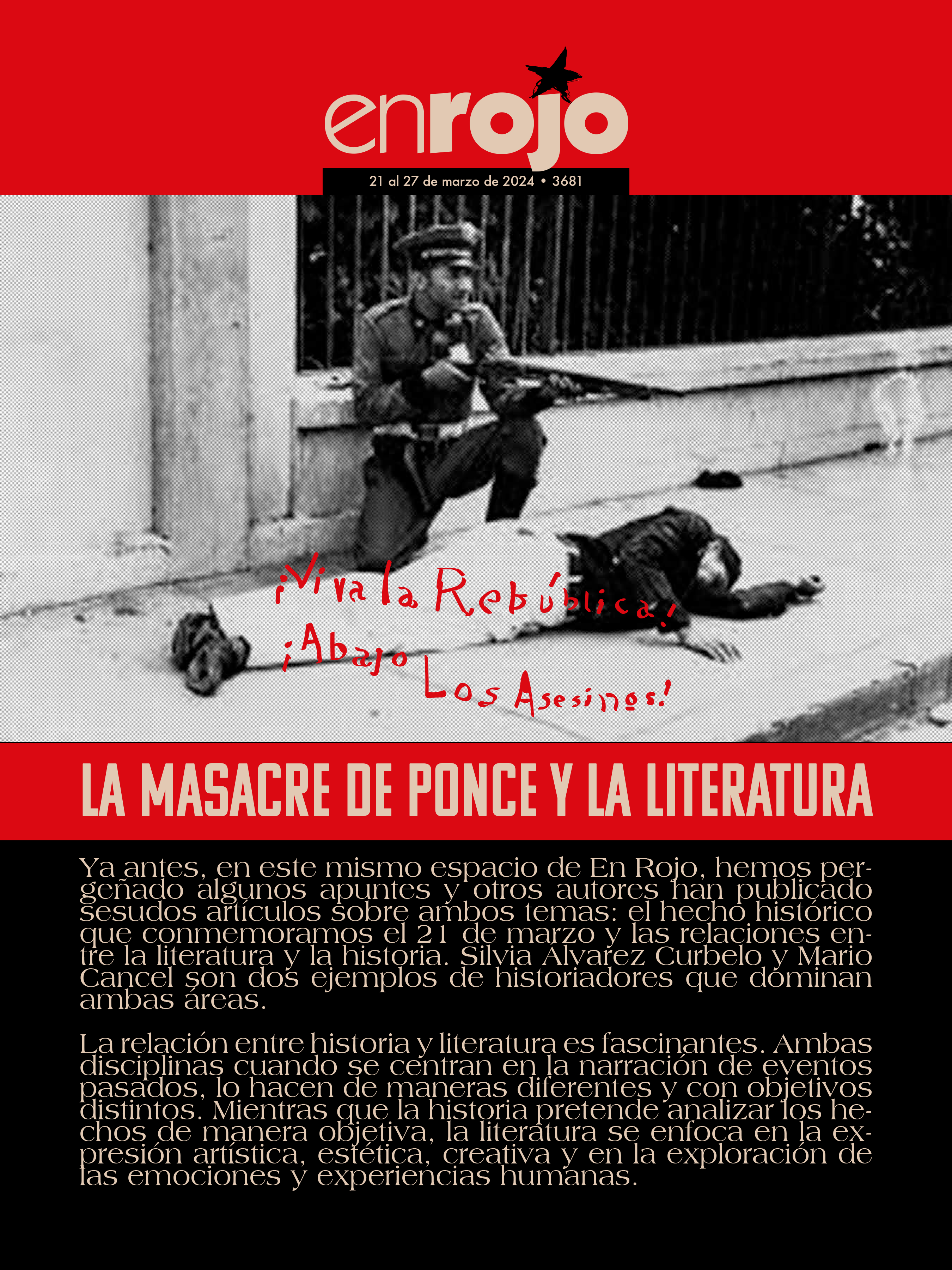 La masacre de Ponce y la literatura. - Claridad
